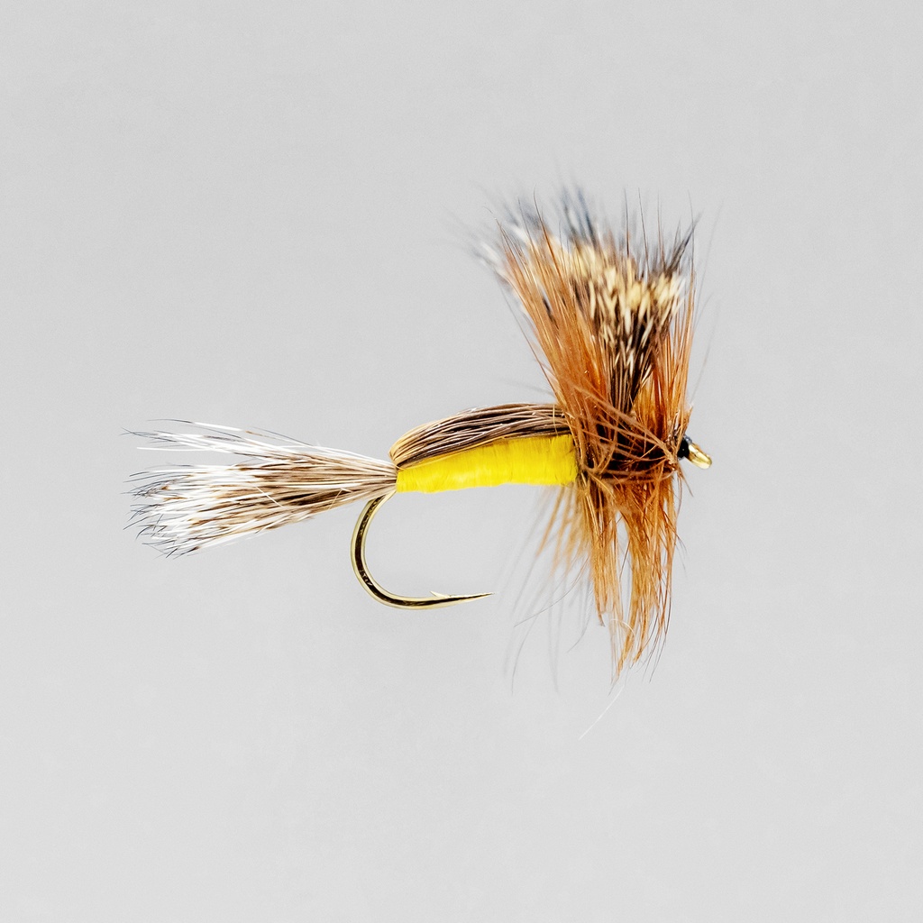 NEPTUNE FLIES - Yellow Humpy (DRY) | SHOR B2B Fishing